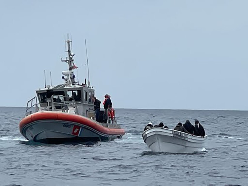 US Coast Guard rescues 19 migrants off the Redondo Beach coast | Ghana ...