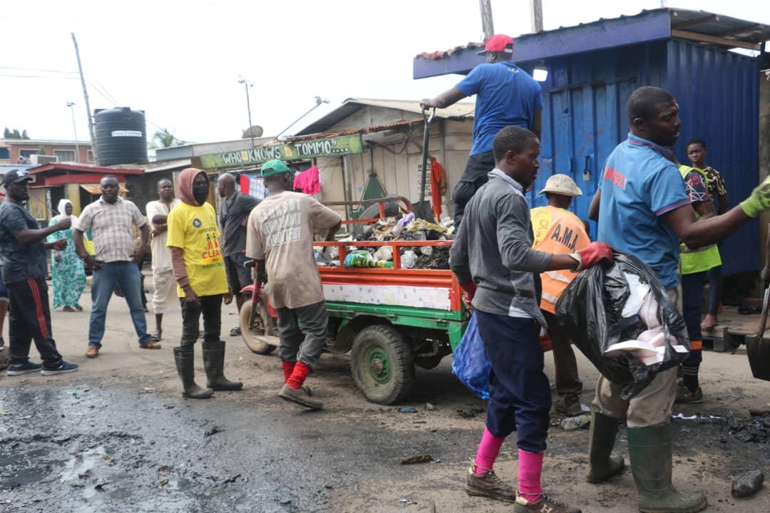 Ablekuma Central organises clean-up exercise | Ghana News Agency