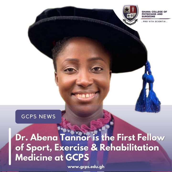 ­Dr Abena Tannor, First Fellow of Sport, Exercise and Rehabilitation ...