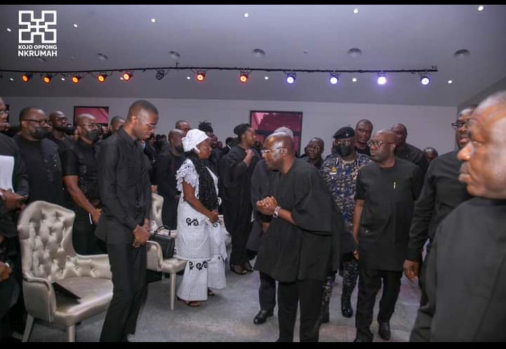 Hundreds join Bernard Avle to bid his wife farewell | Ghana News Agency