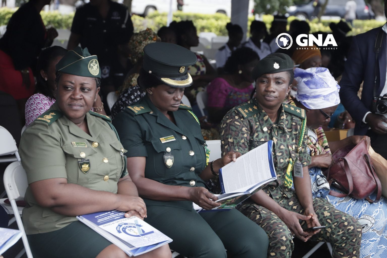 Ghana Police holds all-female parade, honours first female recruits ...
