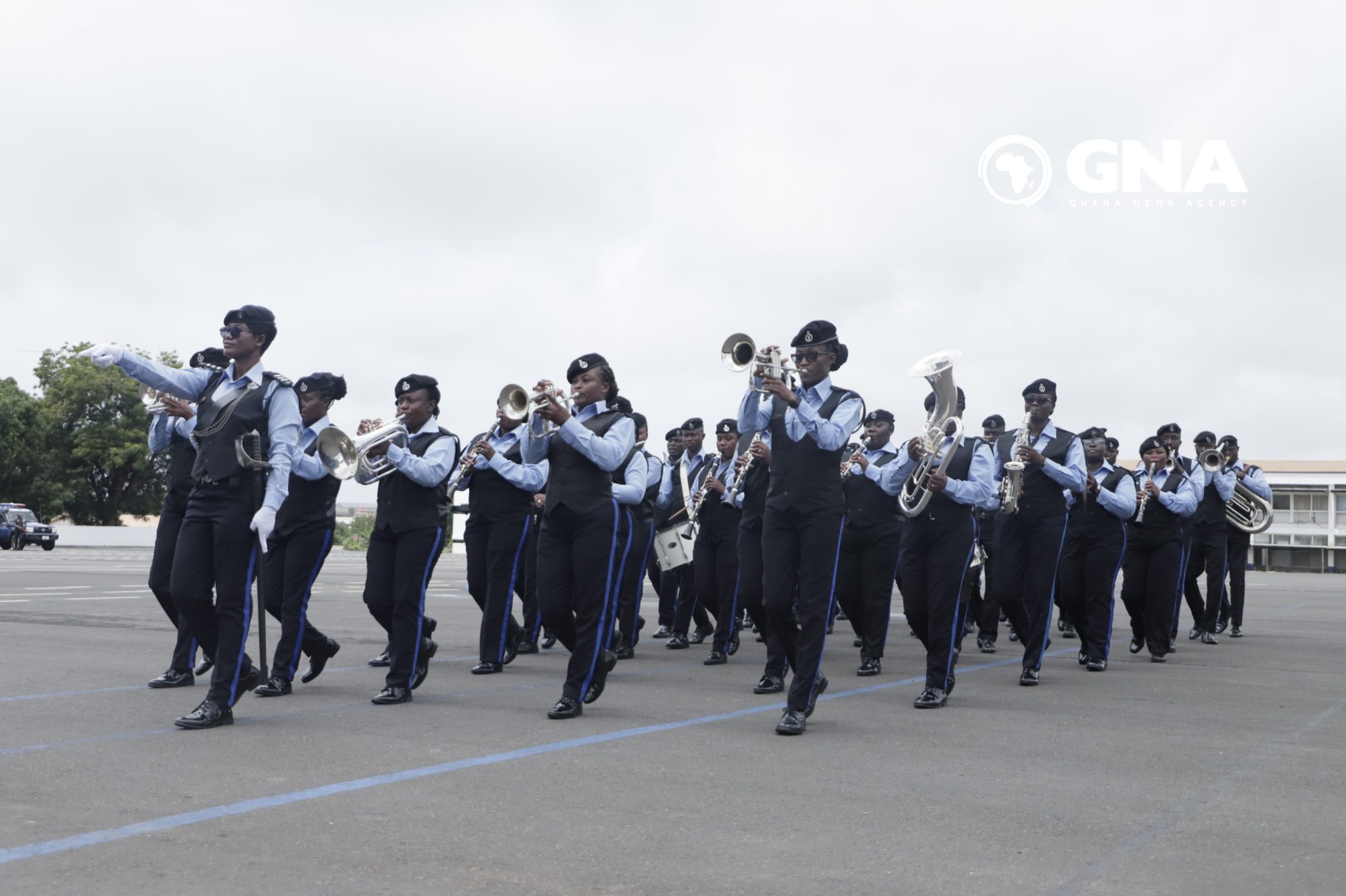 Ghana Police holds all-female parade, honours first female recruits ...