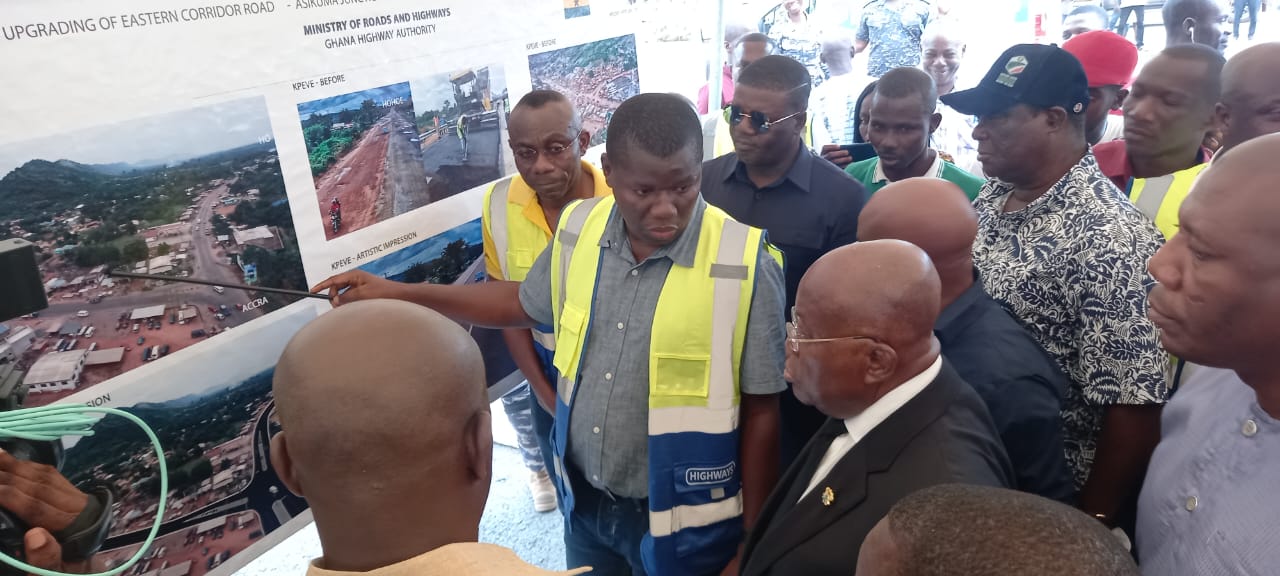 President Akufo-Addo impressed with scope of work on projects in South ...