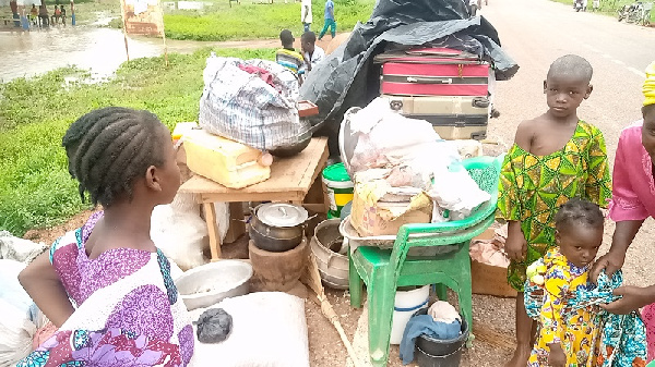 Flood renders about 200 homeless at Kuotokrom | Ghana News Agency