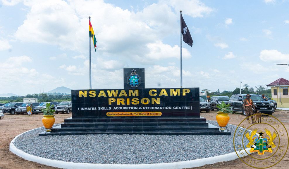 President Akufo-Addo commissions inmates reformation camp at Nsawam ...
