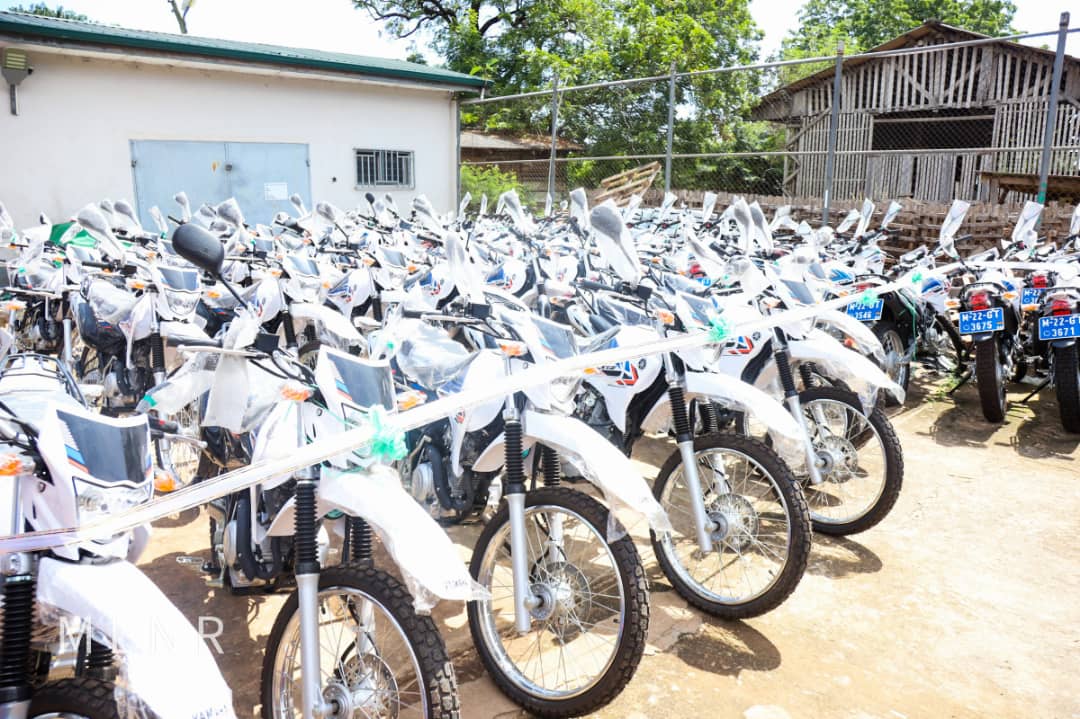 Seventy motorbikes commissioned for forest range supervision | Ghana ...