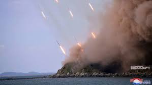 South and North Korea's military fire warning shots at sea border ...