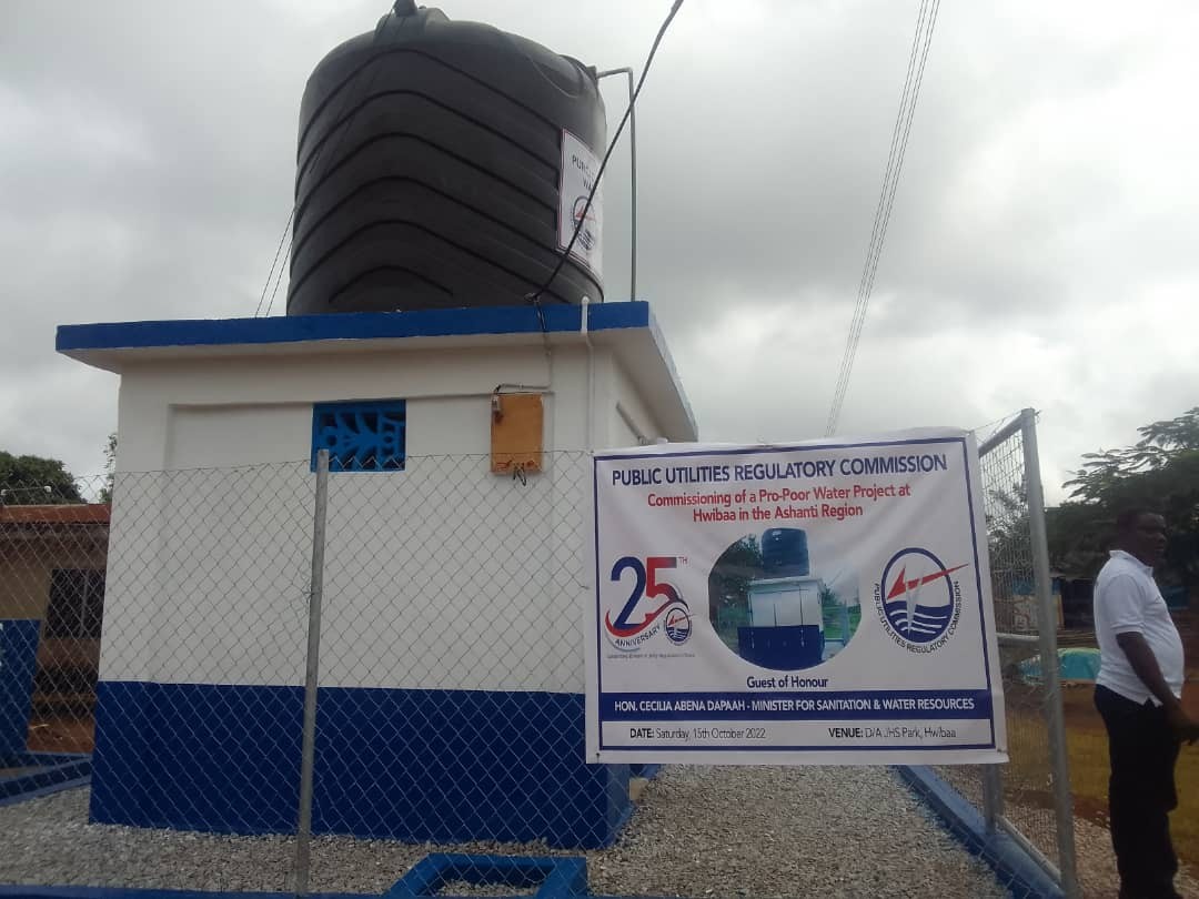 PURC supports Hwidaa community with potable water | Ghana News Agency