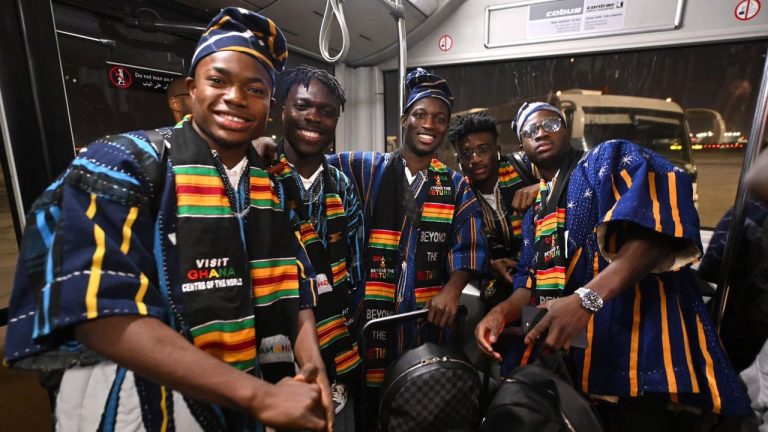2022 FIFA WC: Ghana national team arrives in Qatar after 2-0 win over ...