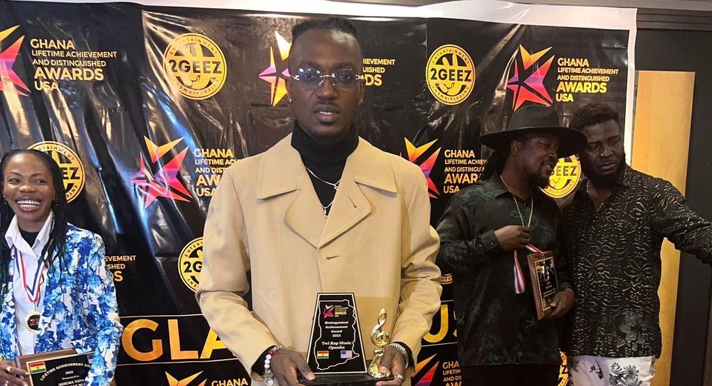 Opanka receives top Hiplife accolade at GLADA USA | Ghana News Agency