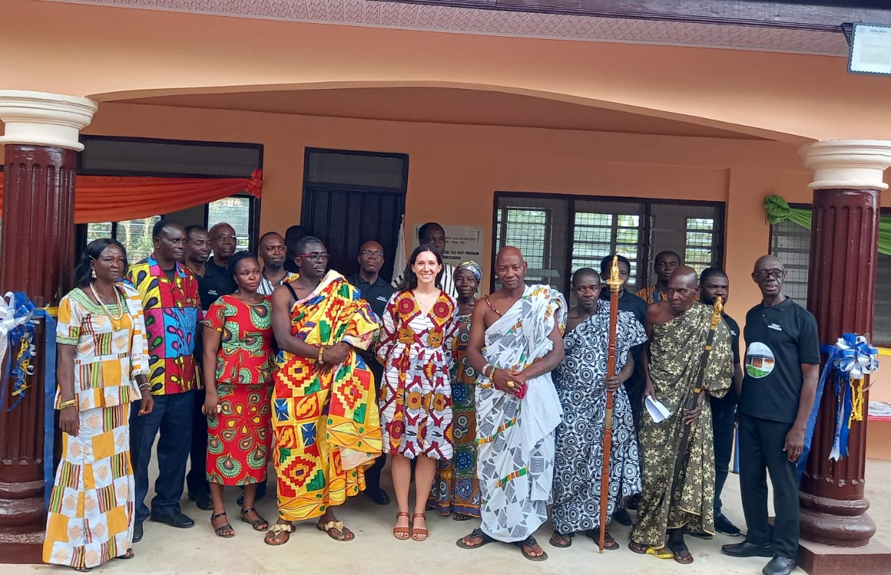 US Embassy commissions self-help project in Anfoega Wademaxe | Ghana ...