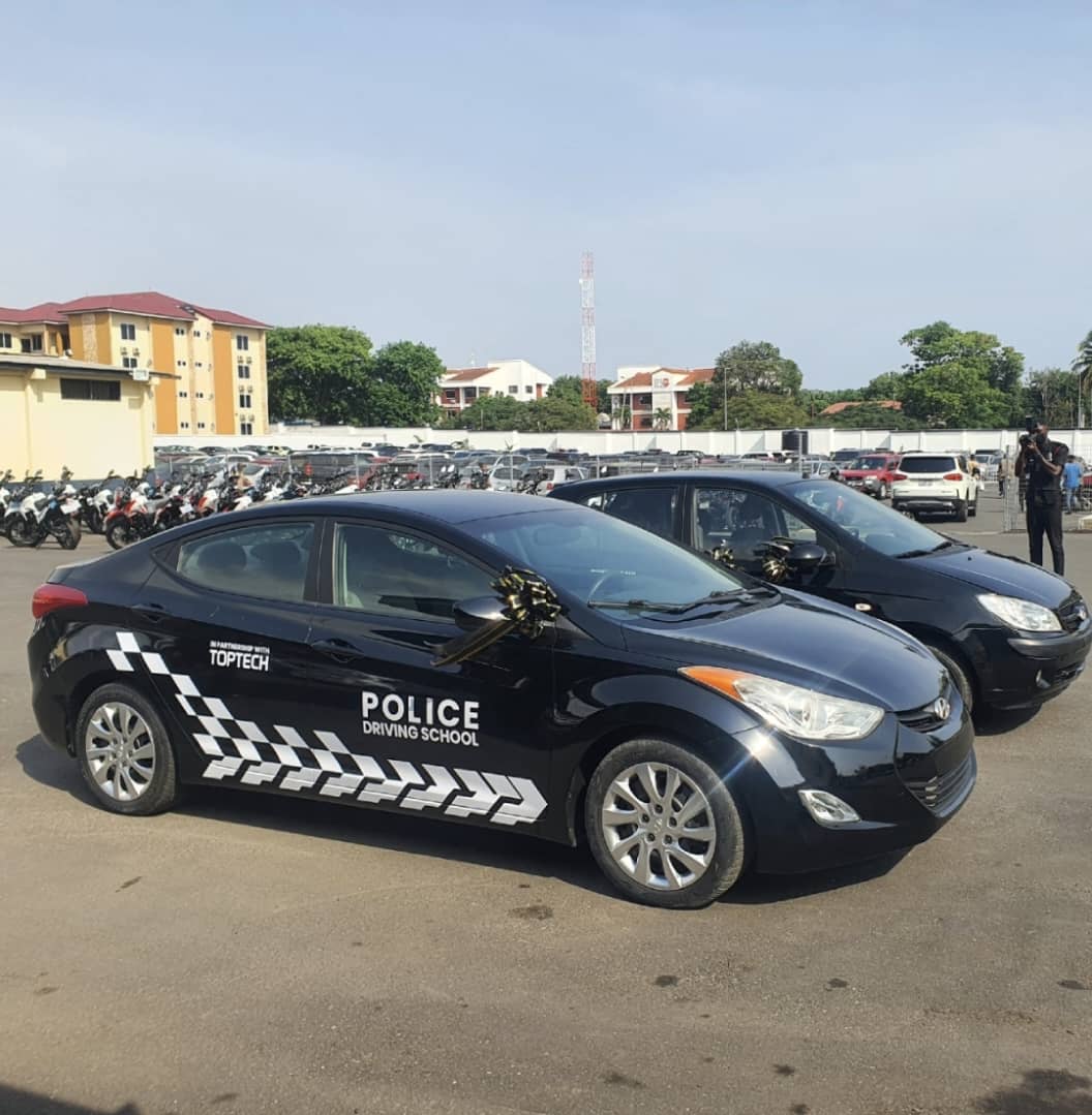 Toptech Transport donates vehicles to Police Service | Ghana News Agency