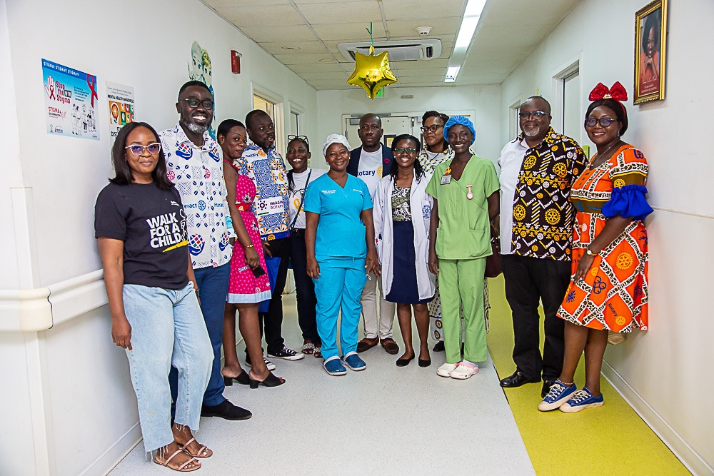 Rotary Club Accra donates to Ridge and Korle-Bu children’s ward | Ghana ...