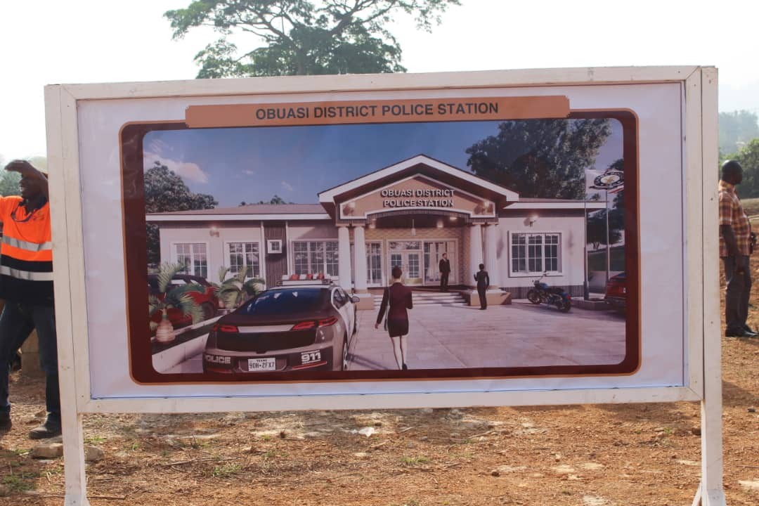 AngloGold Ashanti begins construction of district police headquarters ...