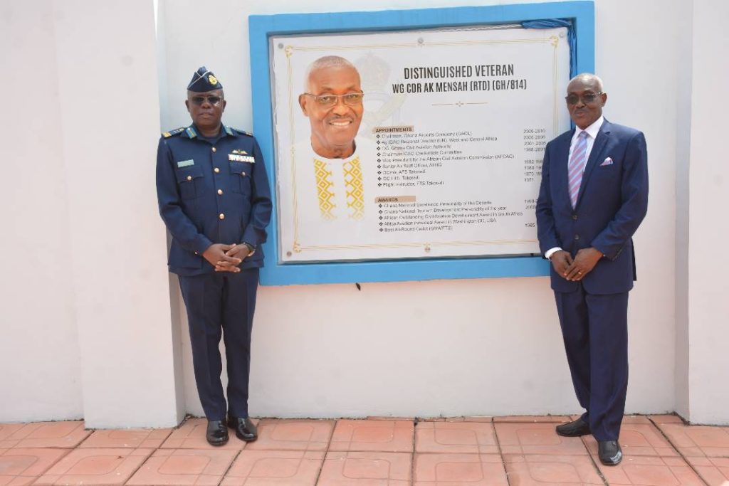 Ghana Airforce honours Wing Commander Andy Mensah | Ghana News Agency