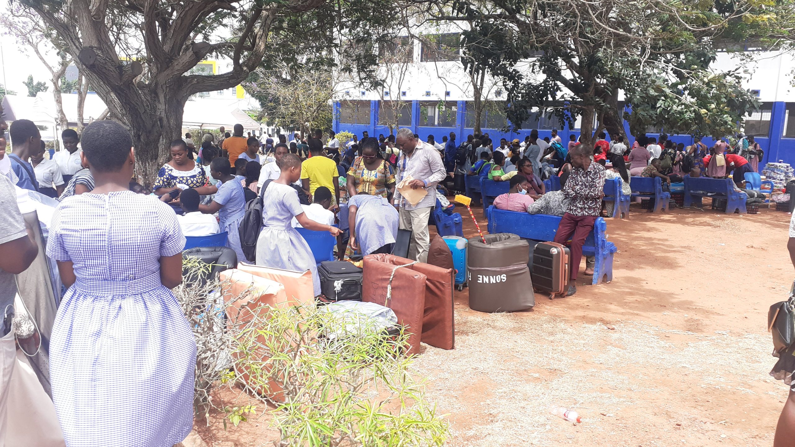 School Reopening: First Year SHS students report | Ghana News Agency