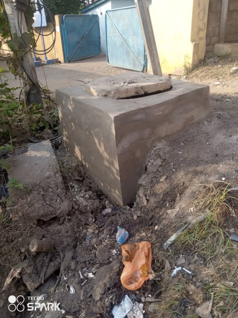 Tema Industrial Market Owners Association repairs sewer chamber | Ghana ...