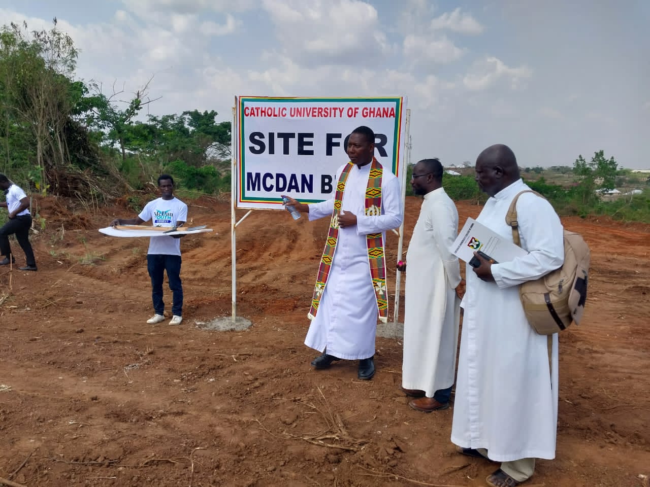 McDan Foundation constructs lecture halls for Catholic University of ...