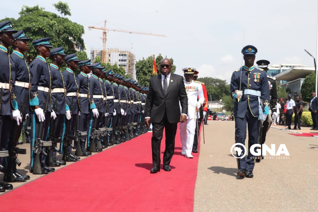 Photos: President Akufo-Addo delivers 2023 State of the Nation Address ...