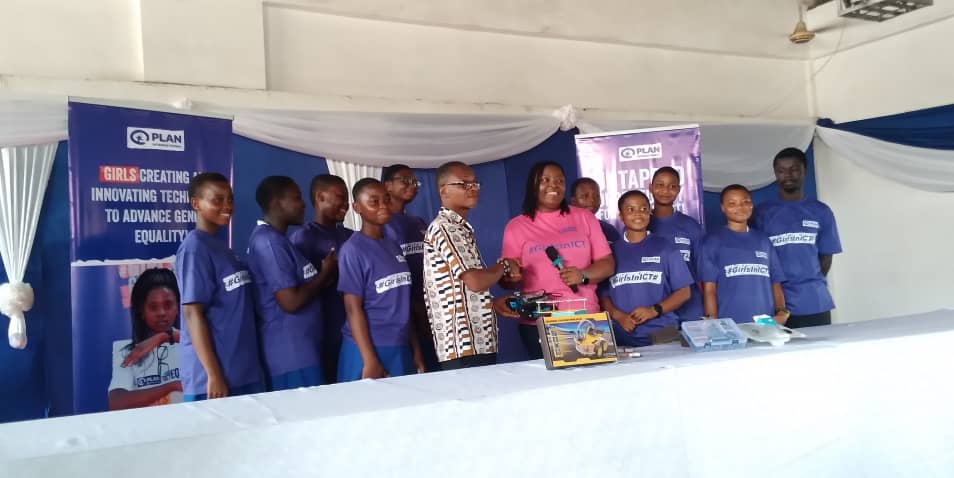 Plan International Ghana equips Mawuko Girls with digital literacy ...