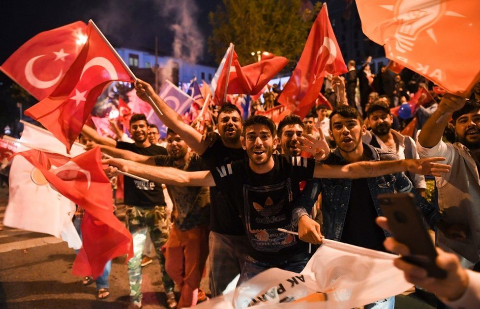 Hundreds celebrate Erdogan's victory in German cities | Ghana News Agency