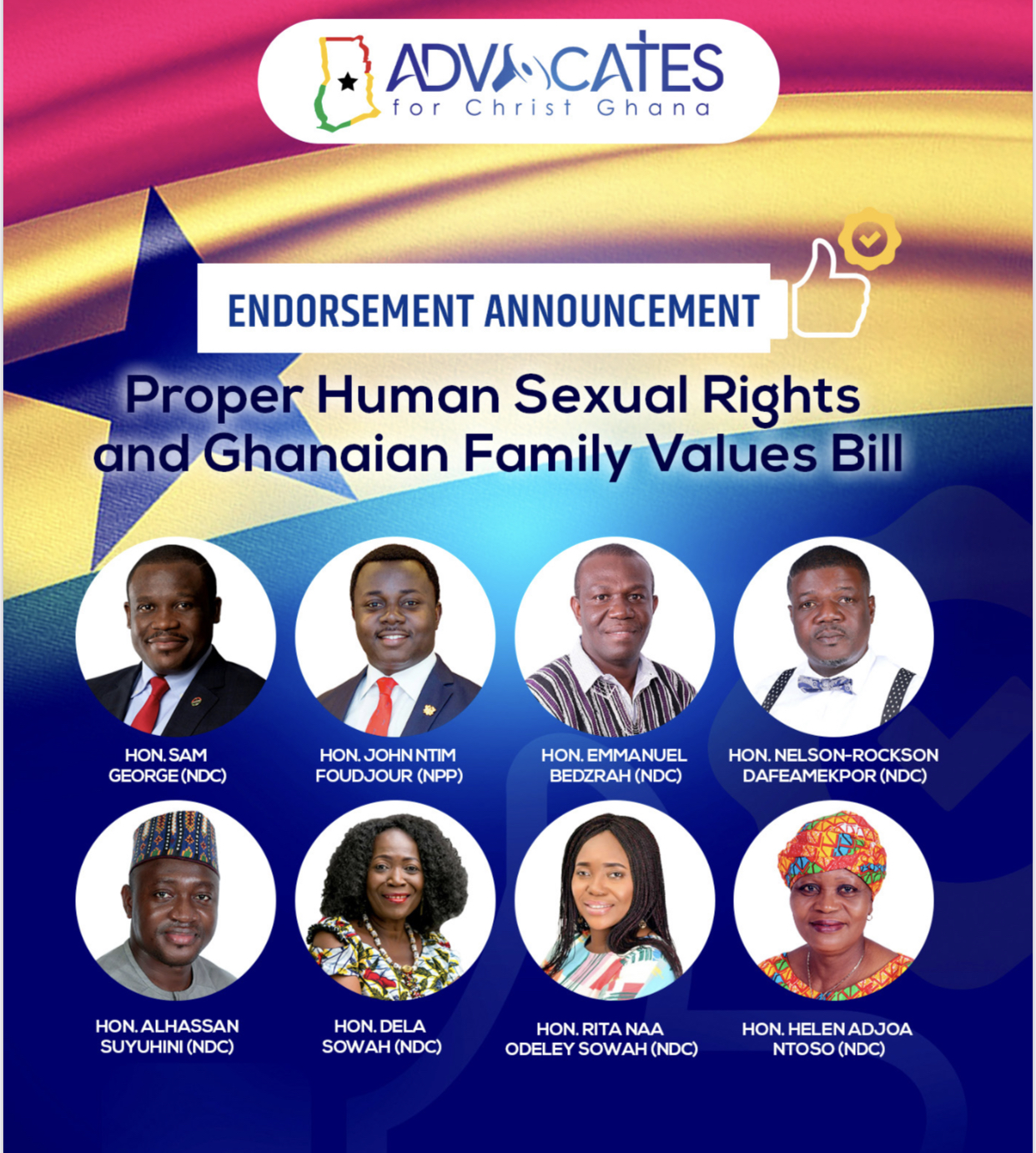 Christian Community, Advocates For Christ Ghana endorse re-election of ...