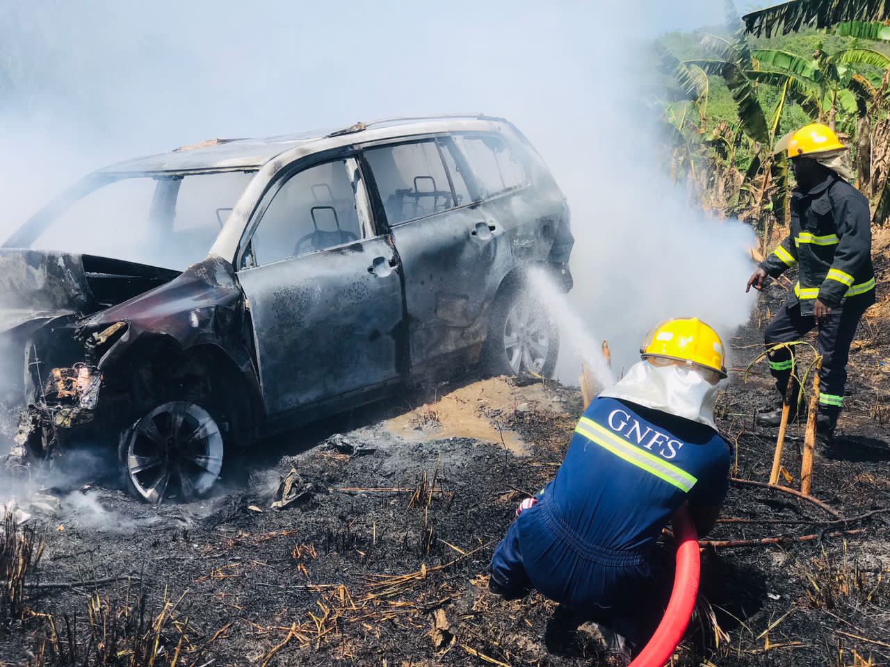 GNFS warns against indiscriminate bush burning on Mallam-Cape Coast ...