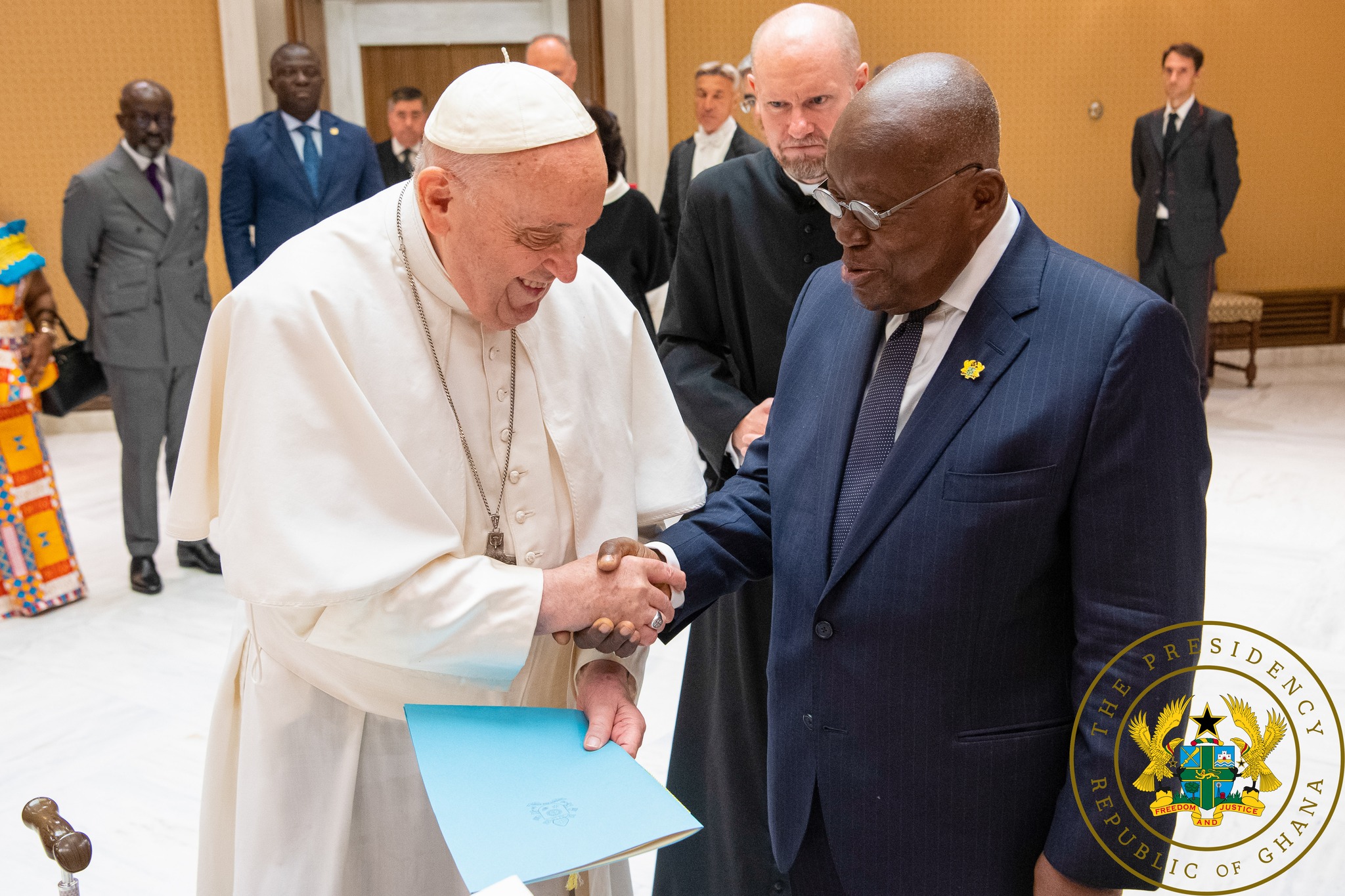 Ghana strengthens ties with Vatican as President visits Pope | Ghana ...