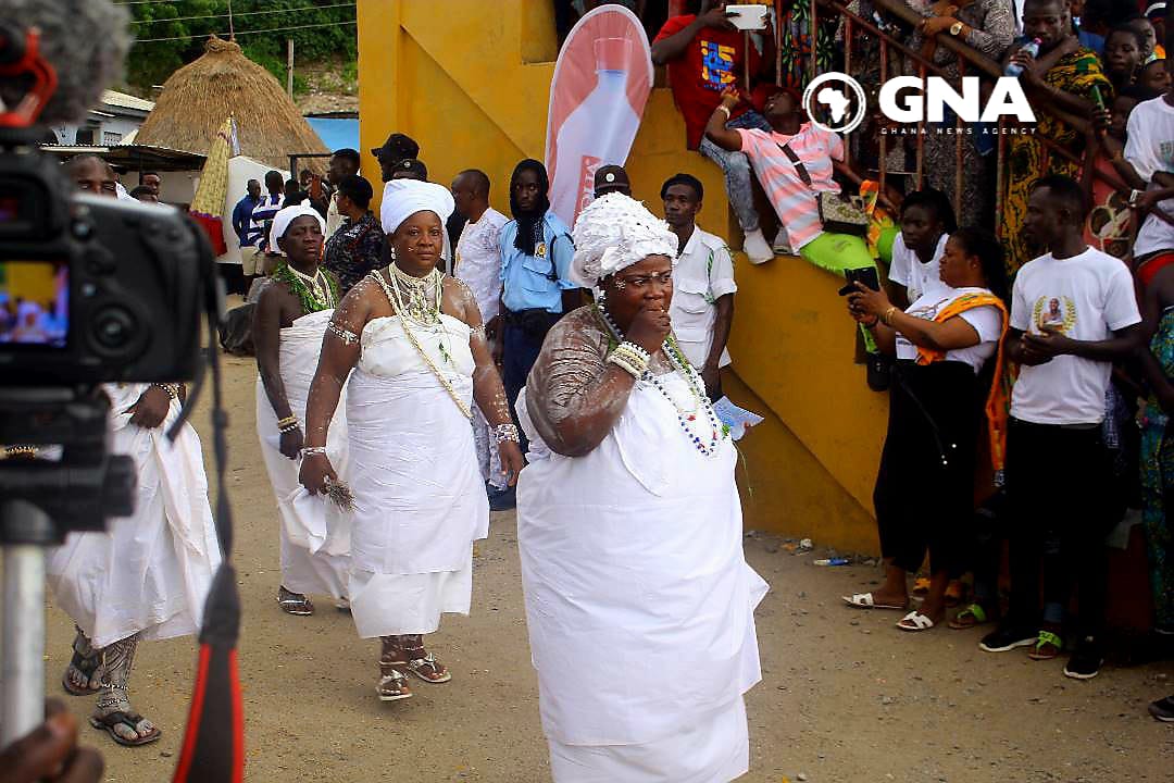 Gallery: Funfair, razzmatazz, stunts spice up 2023 Bakatue | Ghana News ...