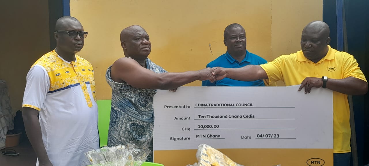 MTN Ghana supports Edina Bakatue with GHC25,000 cash | Ghana News Agency