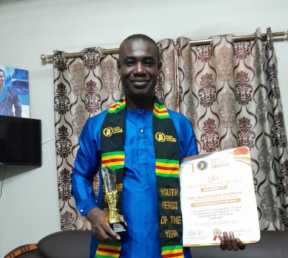 Northern Regional Director of NYA receives Youth Personality of the ...