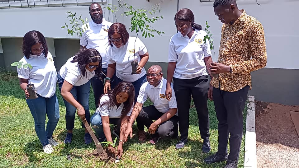 GTA Greater Accra office plants trees to mark World Tourism Day | Ghana ...