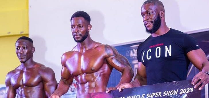 Martinson Ampadu topples all at Africa Muscle Super Show in Accra ...