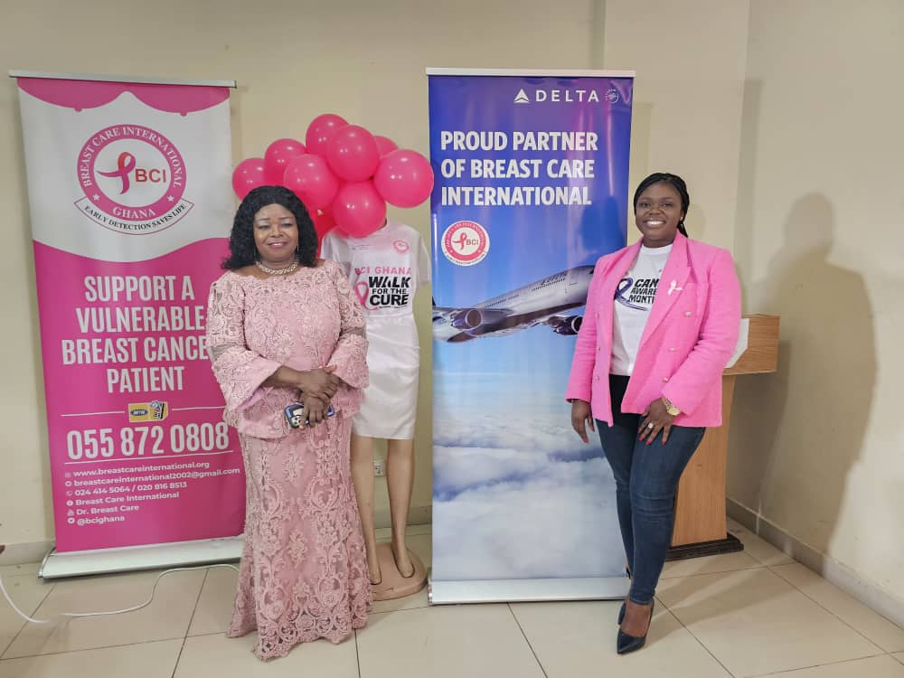 Delta Airlines goes pink for Breast Cancer Awareness Month | Ghana News ...