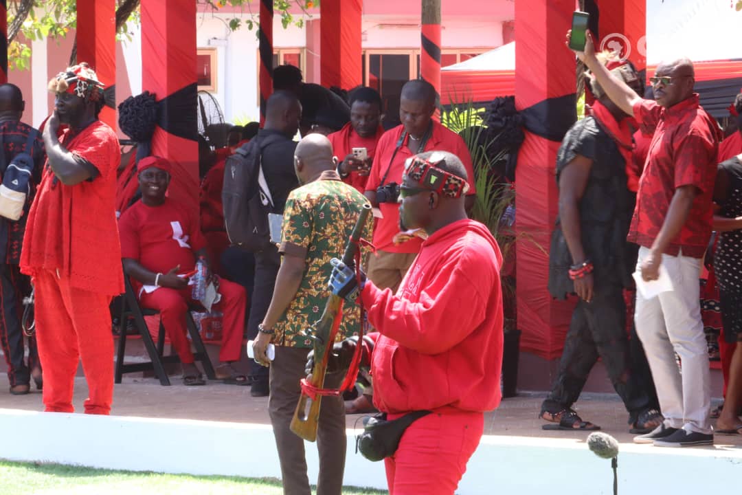 Scenes from final funeral rites of Ga Manye | Ghana News Agency