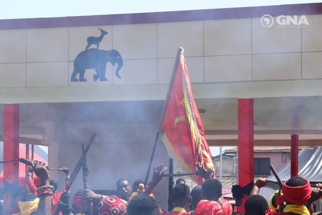 Scenes from final funeral rites of Ga Manye | Ghana News Agency