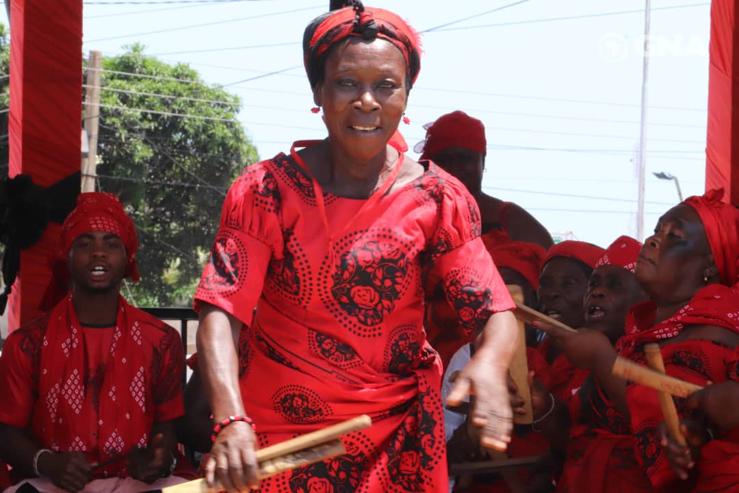 Scenes from final funeral rites of Ga Manye | Ghana News Agency