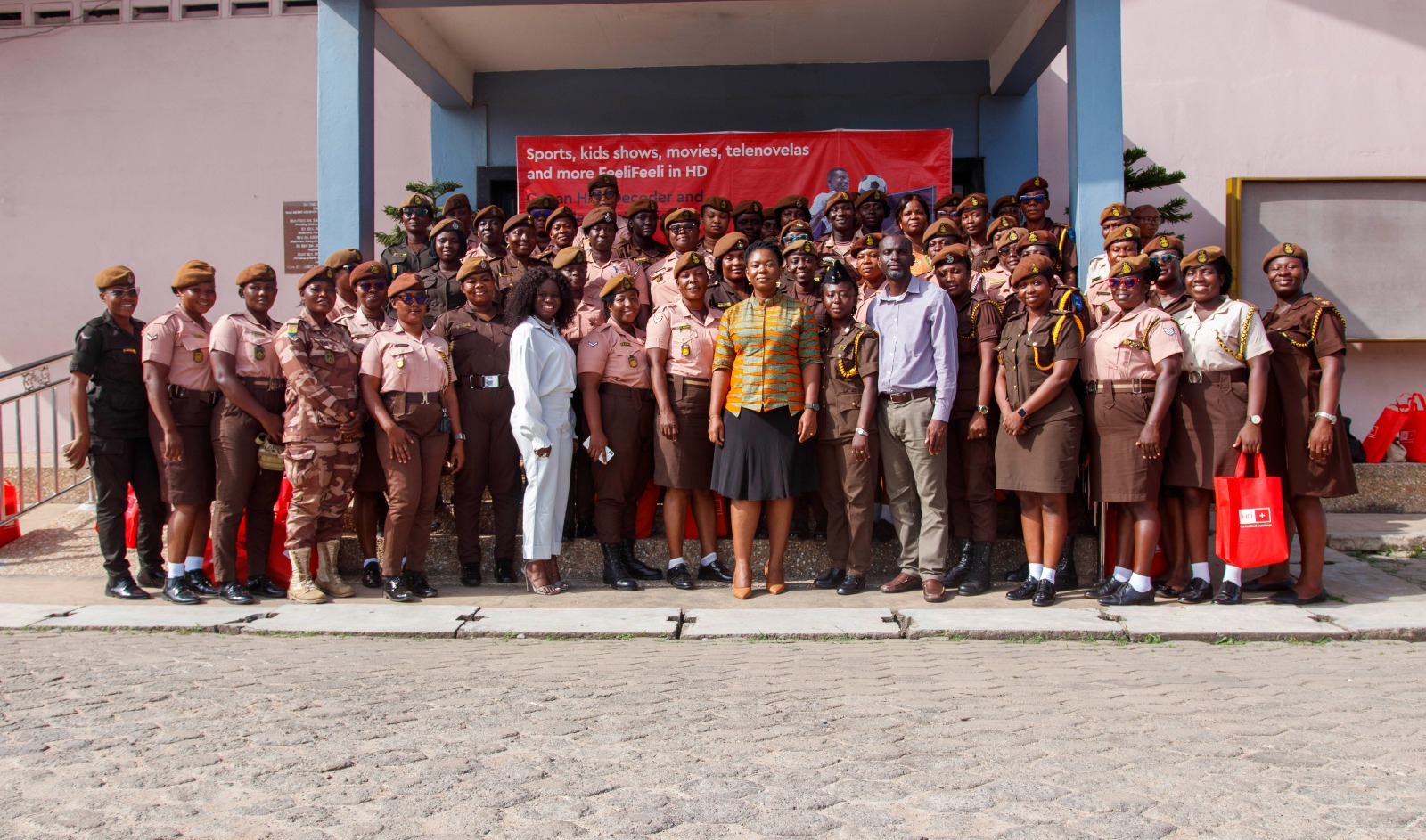 HD+ trains over 80 Female Prison Officers in Satellite installation ...