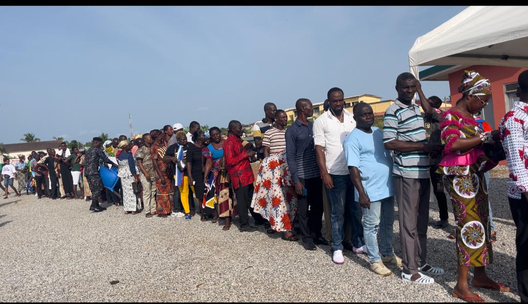 Voting begins at Mfantseman constituency | Ghana News Agency