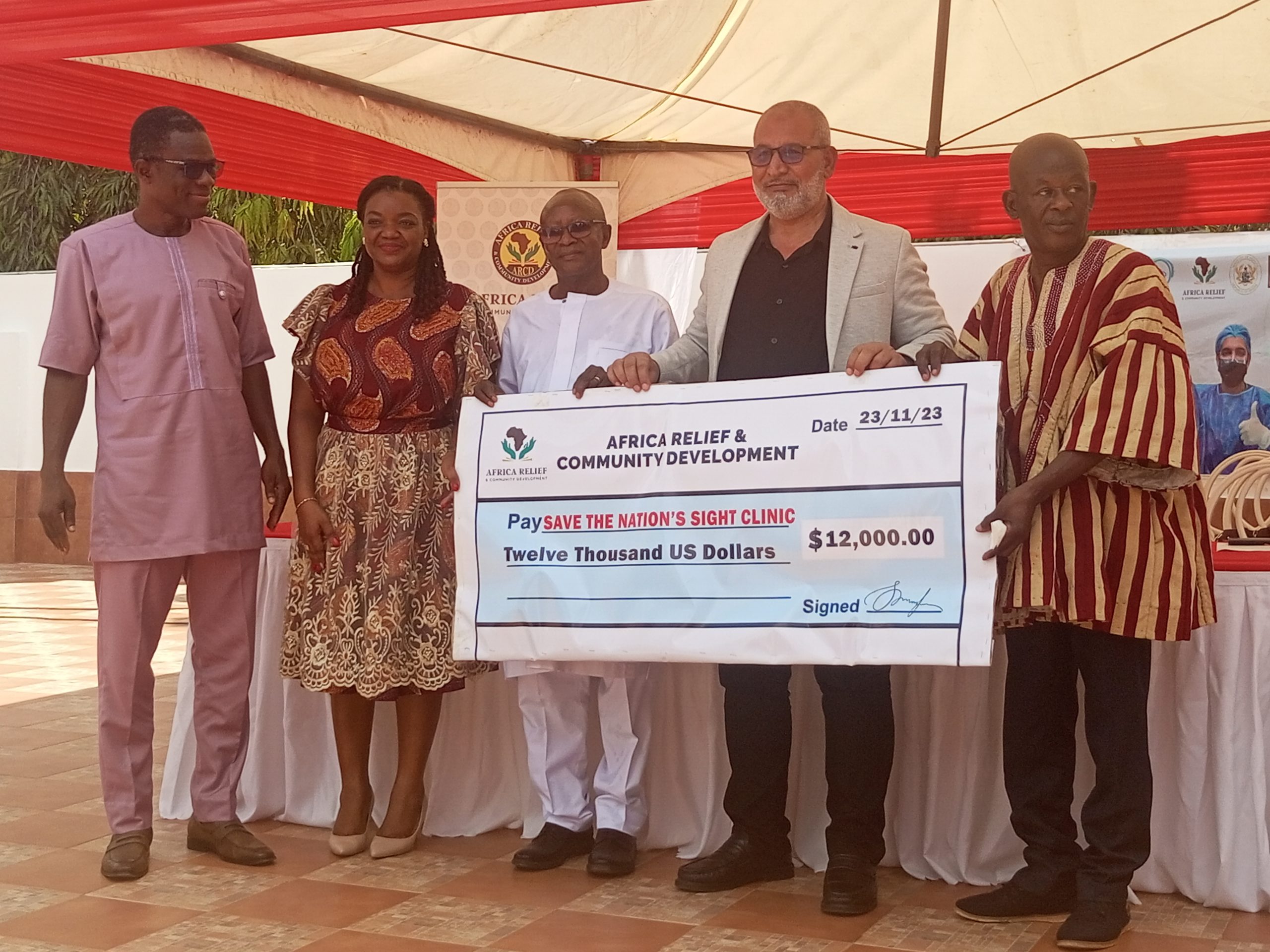 Africa Relief and Community Development restores sight to 200 Ghanaians ...
