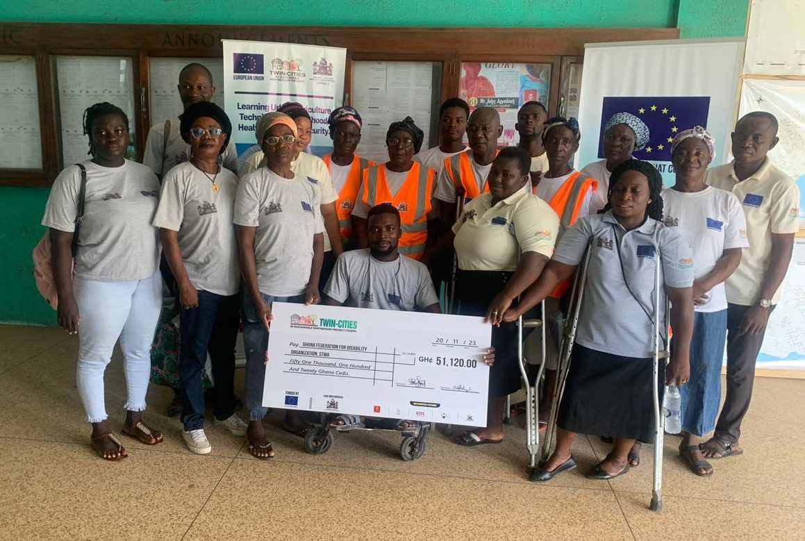 Twenty-six PWDs, others supported under the TCSPP urban agriculture ...