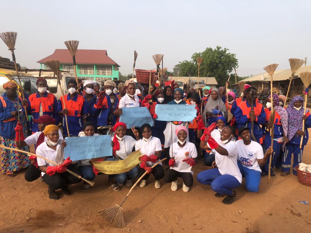 Women undertake clean up exercise in Tumu township | Ghana News Agency