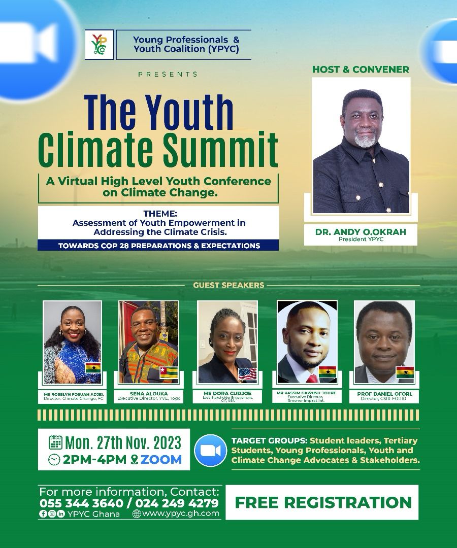 Increase climate activism to achieve COP28 objectives –YPYC tells Youth ...