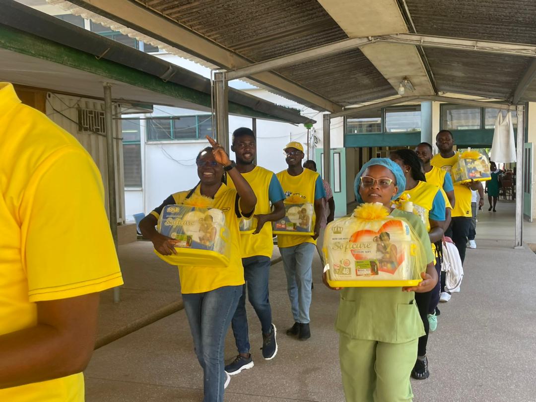 30 Christmas babies get gifts from MTN in Central Region | Ghana News ...