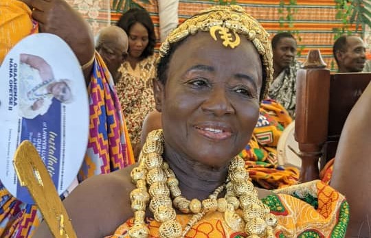 Lawyer Lucie Blay enstooled Queen of Supomu-Dunkwa | Ghana News Agency