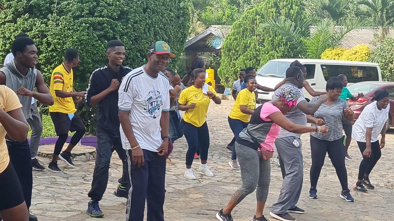 Tourism Ministry organises maiden health walk | Ghana News Agency