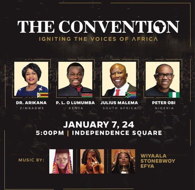 Top Pan-Africanists to speak at “The Convention” 2024 in Ghana | Ghana ...
