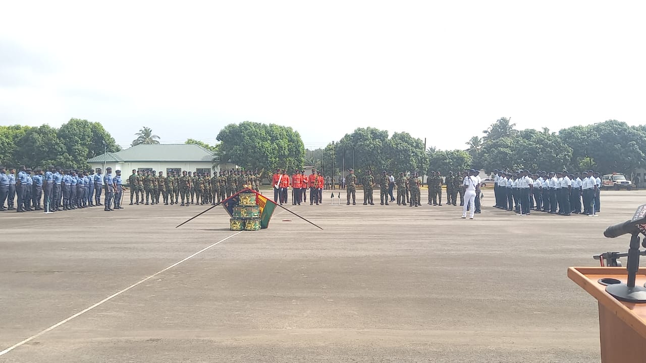 Ghana Army holds 79th Myohaung Anniversary Parade at Apremdo | Ghana ...