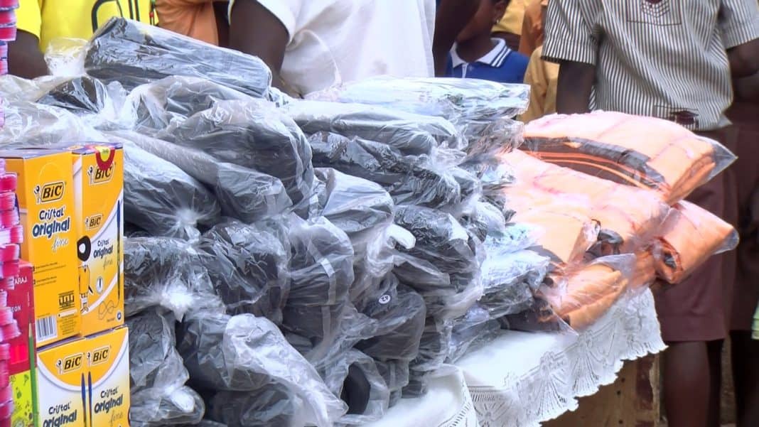 Neighbors Connect distributes uniforms to basic school pupils | Ghana ...