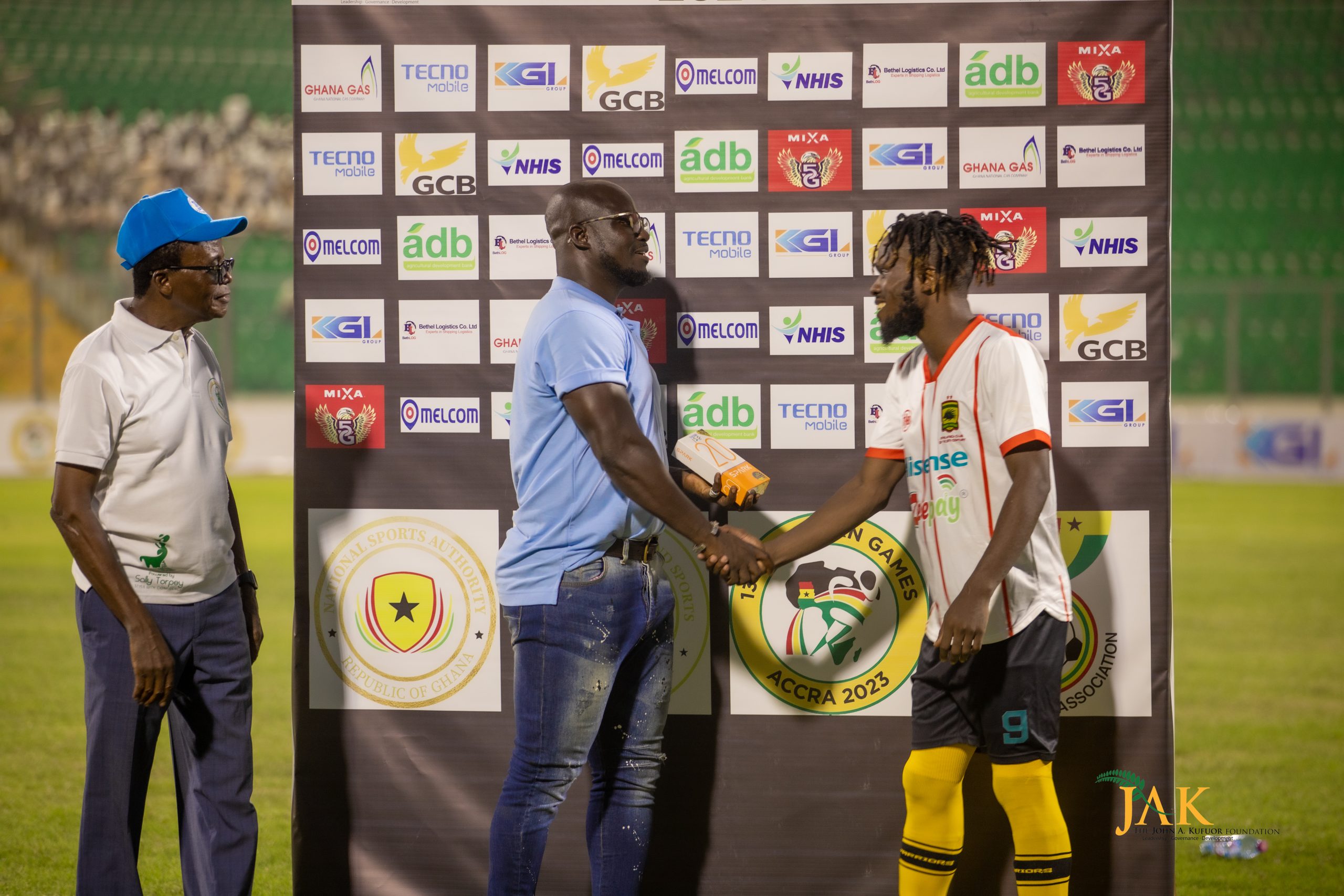 Tecno Mobile rewards Steve Mukwala | Ghana News Agency